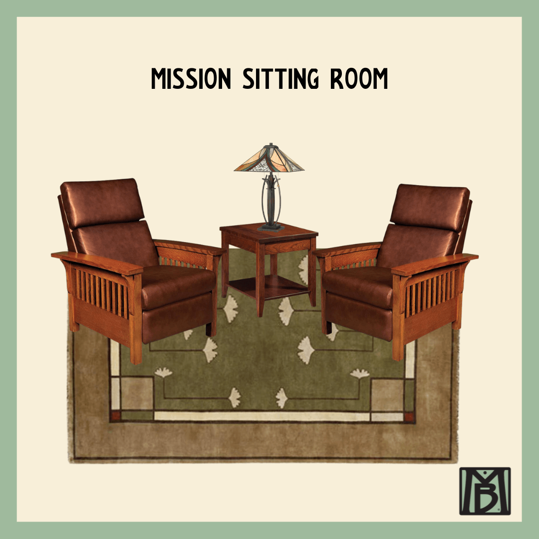 Mission Sitting Room – Modern Bungalow Furniture and Design