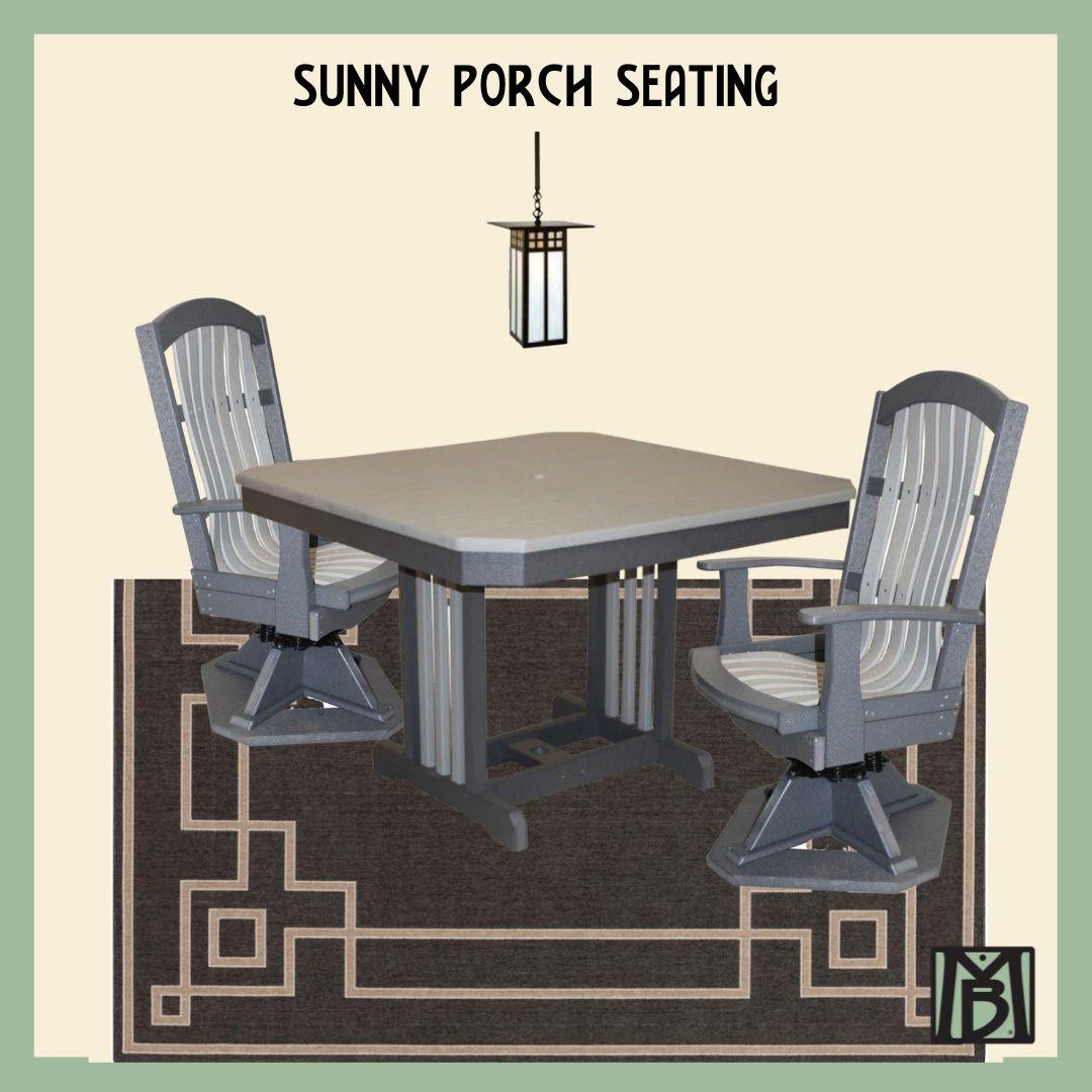 Sunny Porch Seating – Modern Bungalow Furniture and Design