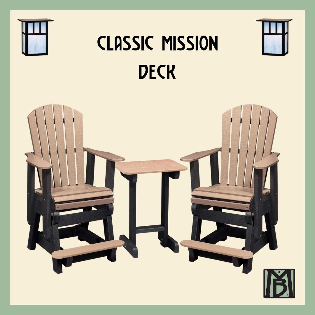 Classic Mission Deck – Modern Bungalow Furniture and Design