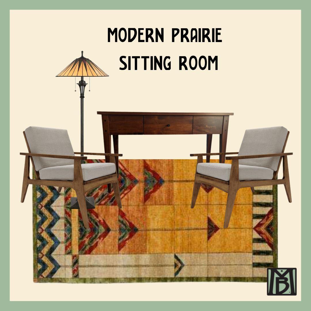 Modern Prairie Sitting Room – Modern Bungalow Furniture and Design