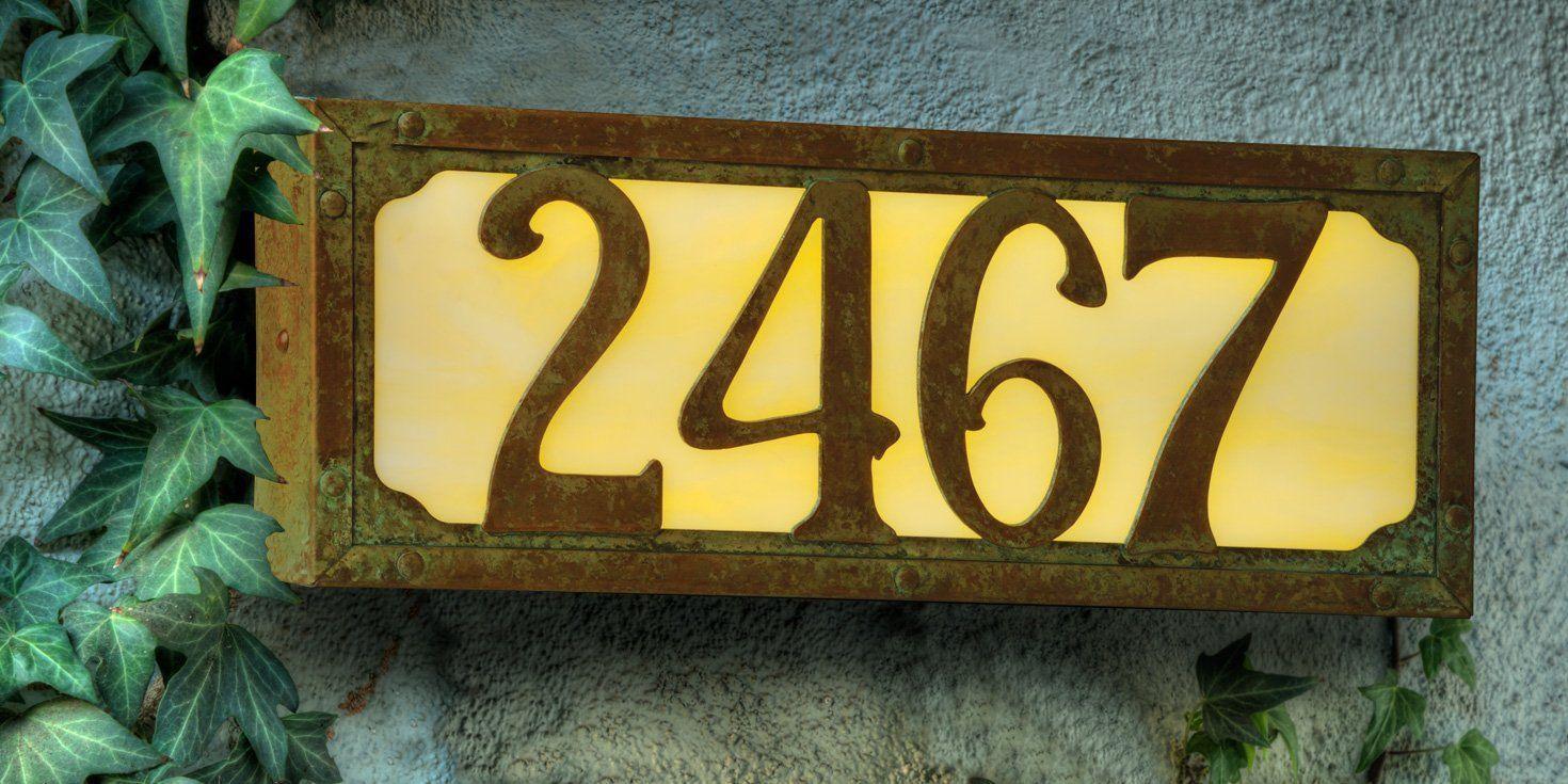 House Address Numbers | Modern Bungalow – Modern Bungalow Furniture and ...