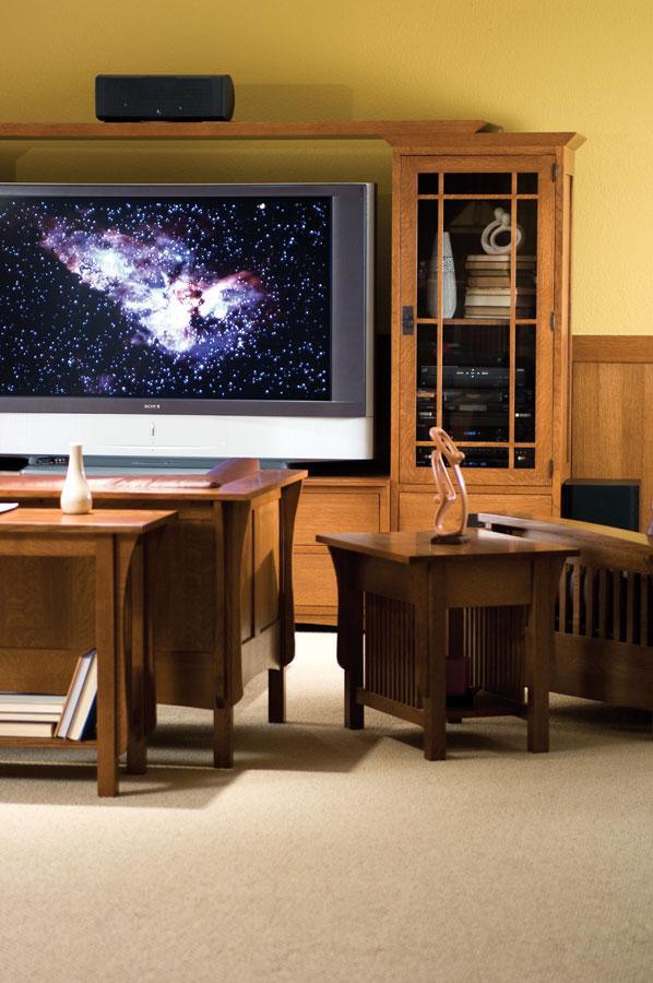 Solid Wood Media Storage Cabinets | Handcrafted TV Stands & Consoles ...