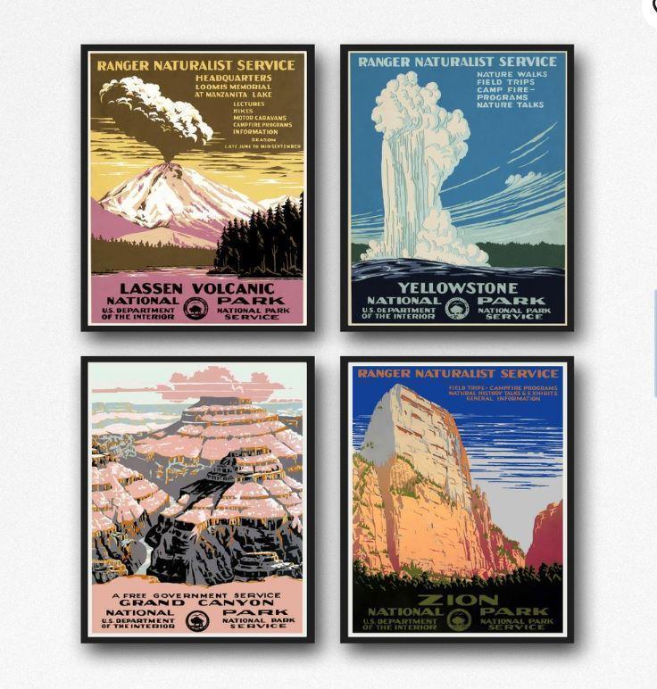 Cheesman Park Colorado WPA Style Art Print by Julie Leidel – Modern ...