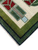 Craftsman Rose Rug PC-59 | Craftsman Mission Style Dard Rose Motif Rug ...