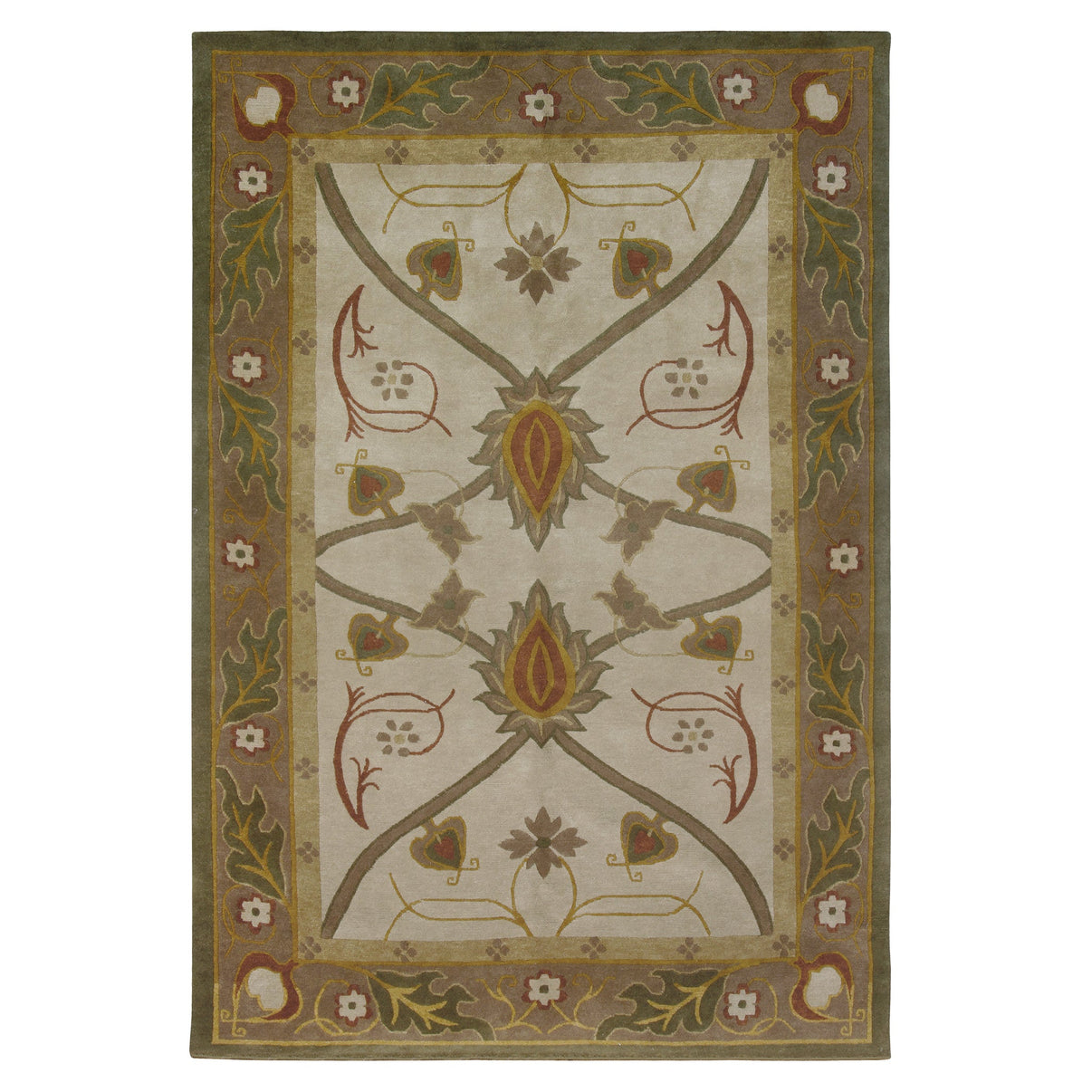 Cottage Garden Stickley Rug RU-1110 – Modern Bungalow Furniture and Design