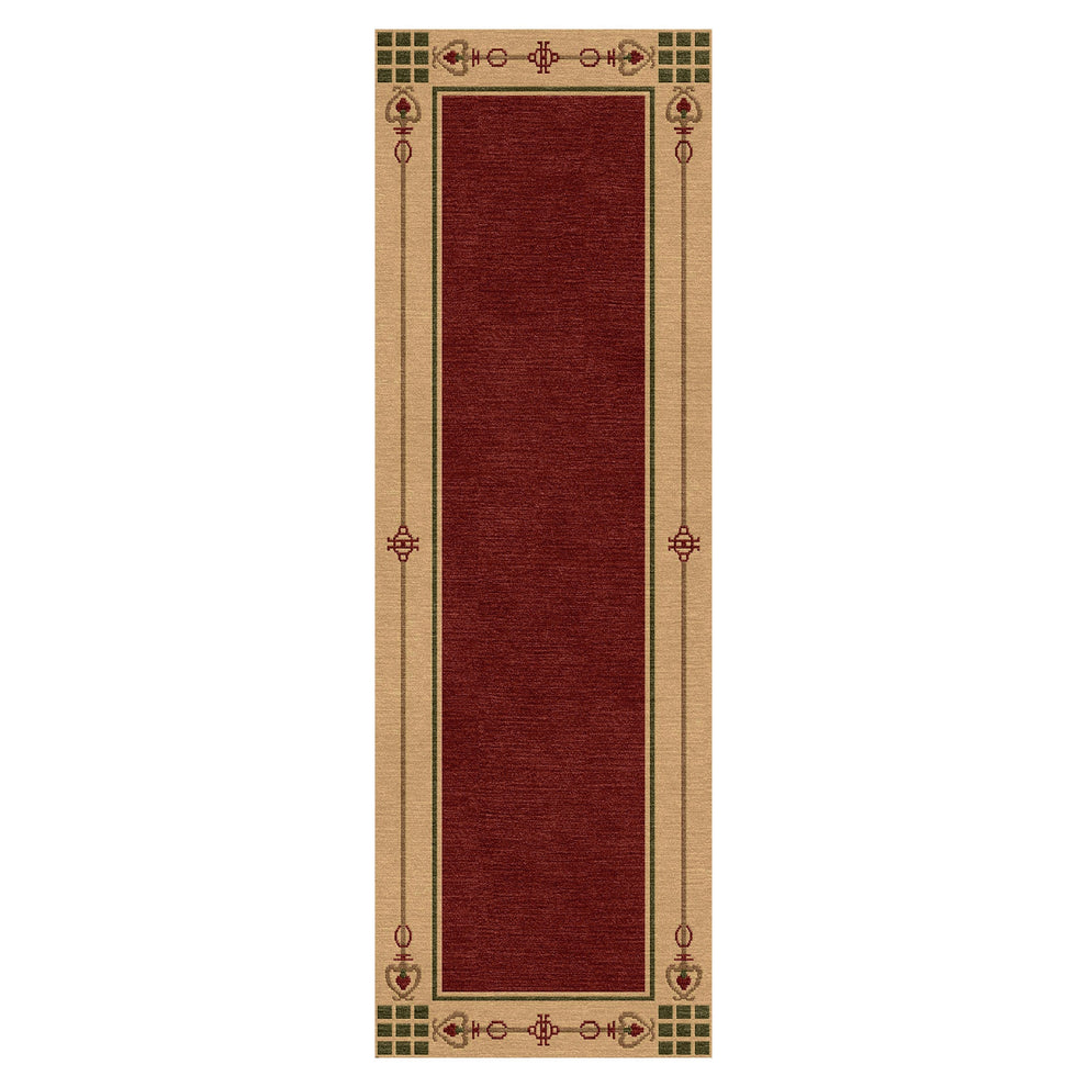Highland Park Stickley Rug- Red RU-1180 – Modern Bungalow Furniture and ...