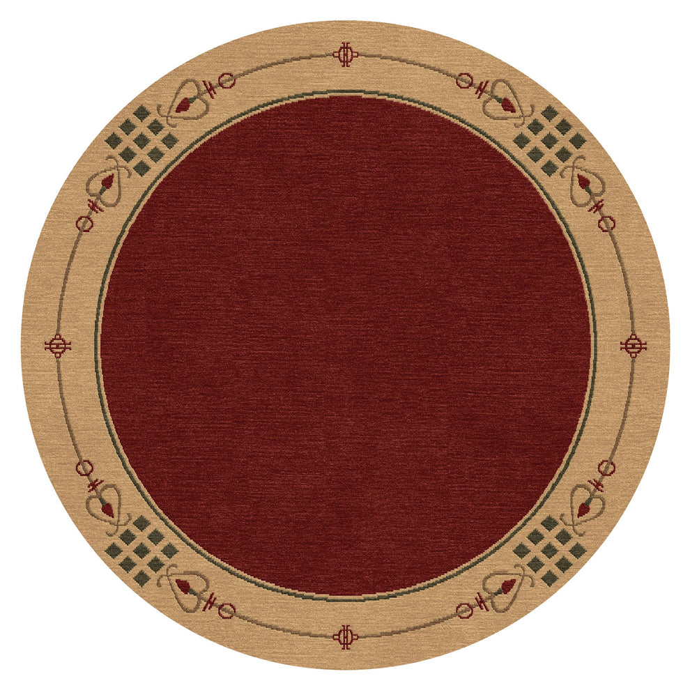 Highland Park Stickley Rug- Red RU-1180 – Modern Bungalow Furniture and ...