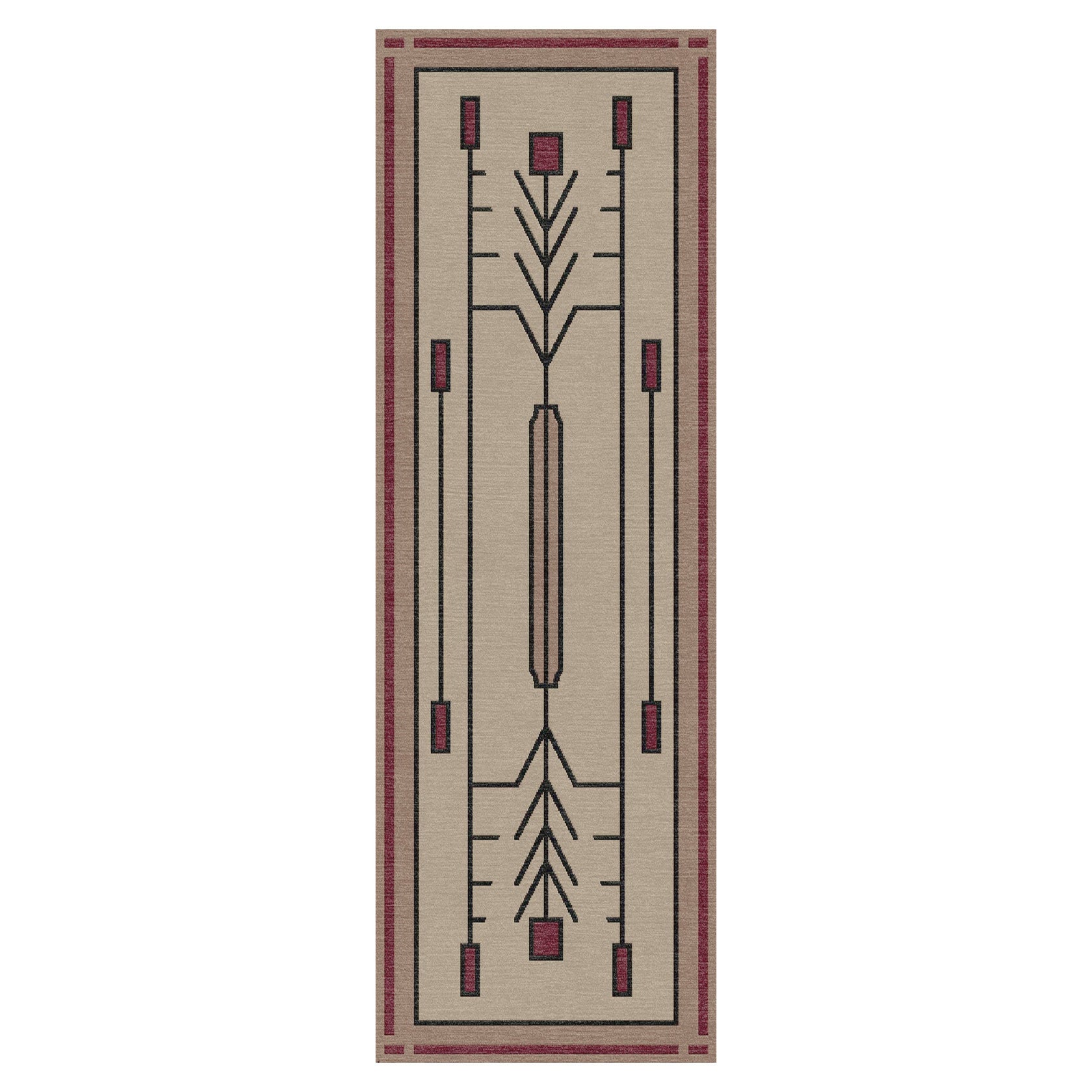 Prairie Sand Stickley Rug RU-1340 – Modern Bungalow Furniture and Design