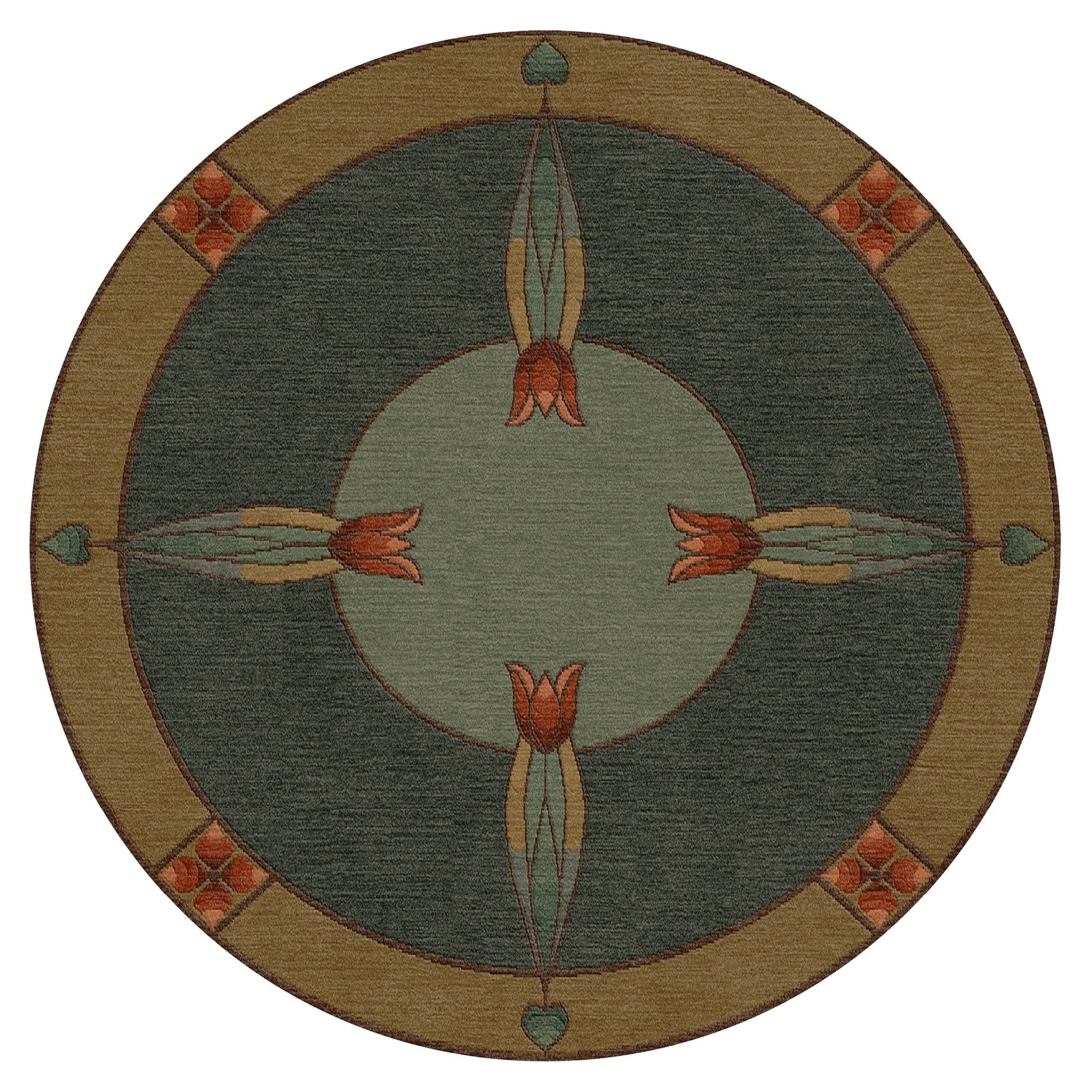 Monterey Mist Stickley Rug RU-1390 – Modern Bungalow Furniture and Design