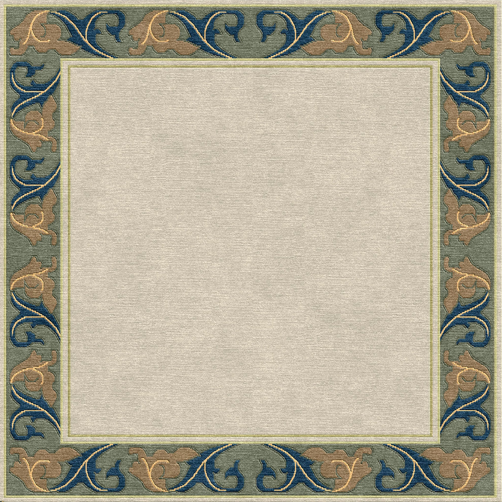 Streatham Park Rug PC-53A| Craftsman Style Hand Knotted Carpet RU-1535 ...