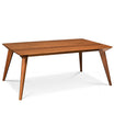 Elroy Leg Table - Solid Top in your choice of wood and finish – Modern ...