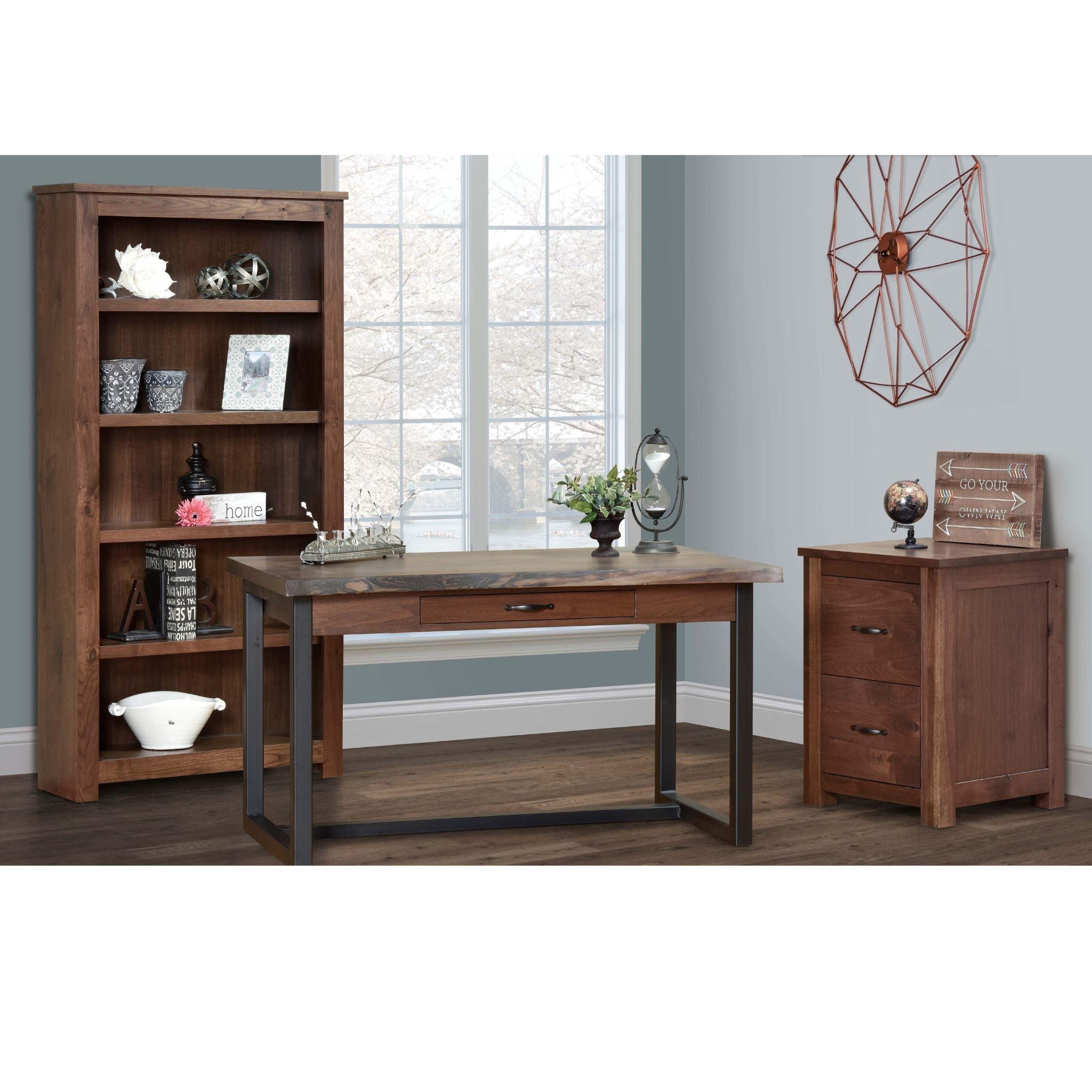 Amish Solid Wood Hamilton Writing Desk – Modern Bungalow