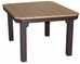 Poly Wood Outdoor 44 Inch Rectangle Table – Modern Bungalow