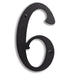 Cutout solid metal house numbers in your choice of finish- 5 inches