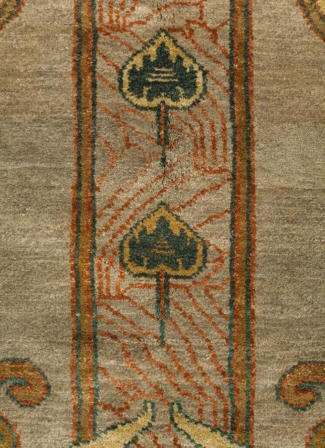 Field Lilies Wool Rug PC-56A | Mission Style Rug – Modern Bungalow ...