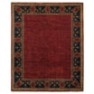 Oak Park Red Border Wool Rug PC-7C | Mission Style Wool Rug – Modern ...