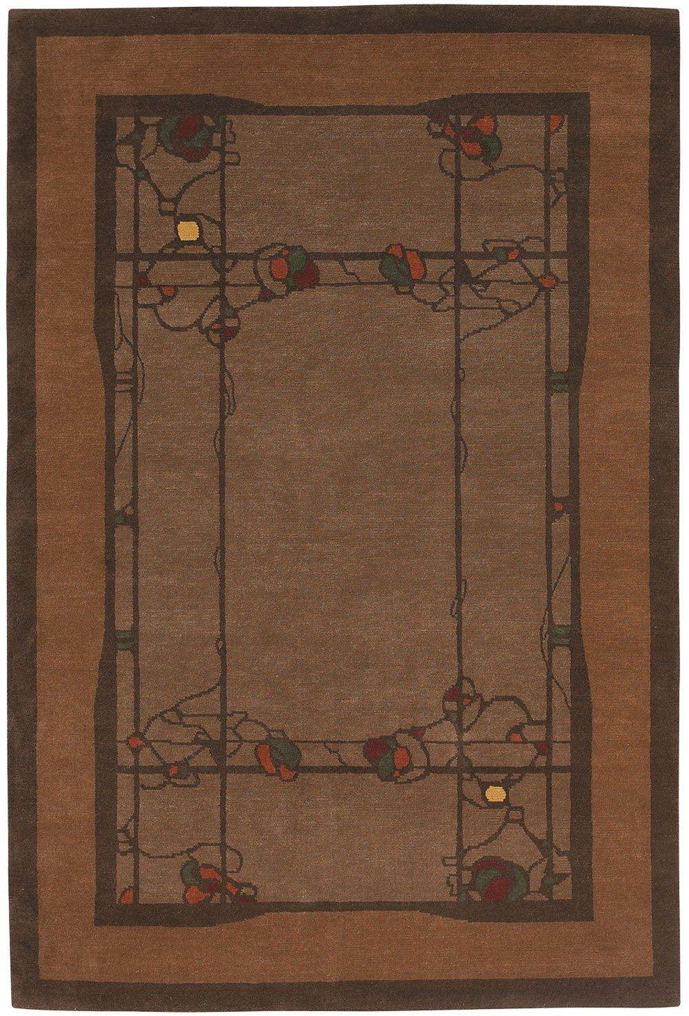 Craftsman Pasadena Cocoa Rug – Modern Bungalow Furniture and Design